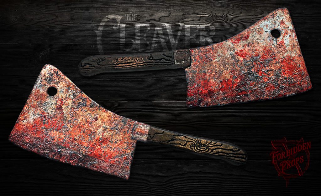 The Cleaver Prop (Bloody Version) - Movie Props Memorabilia Replicas ...